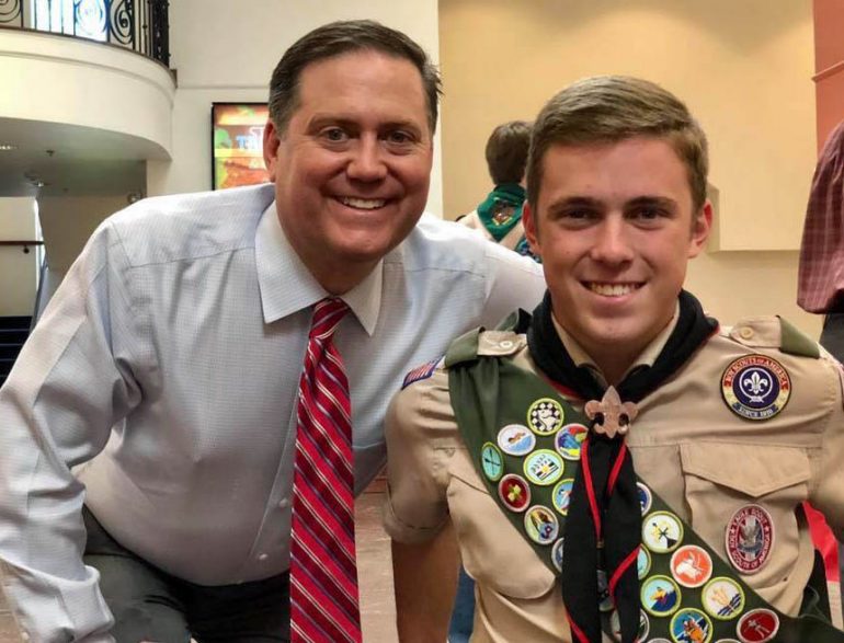 Fox 4 traffic guru Chip Waggoner's boy earns Eagle, and a host of ...